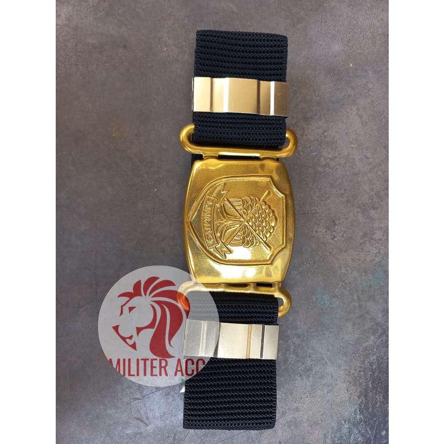 Jual Ikat pinggang sabuk Kopel pria LINMAS pol PP satpam TNI polri ...