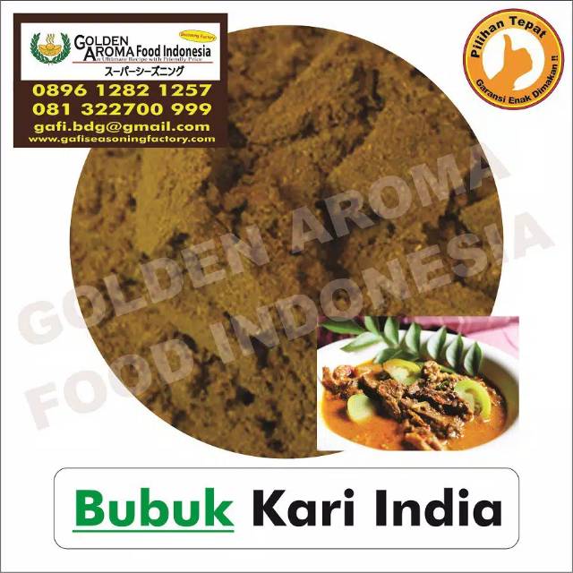 Jual Indian Curry powder / Bubuk kare India rempah pilihan | Shopee ...