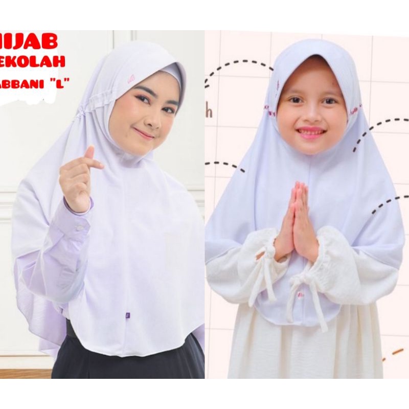 Jual (BESSELLER'') HIJAB RABBANI SEKOLAH / Hijab Seragam / Rabbani TK ...