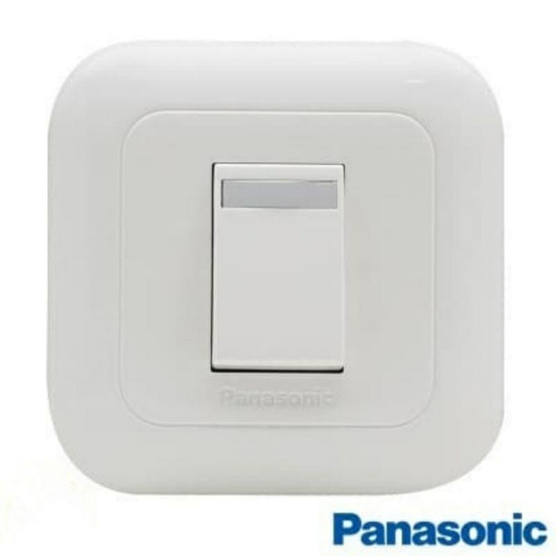 Jual PANASONIC SAKLAR HOTEL ENGKEL 1G 2W WIDE SERIES 1 GANG 2 WAY ...