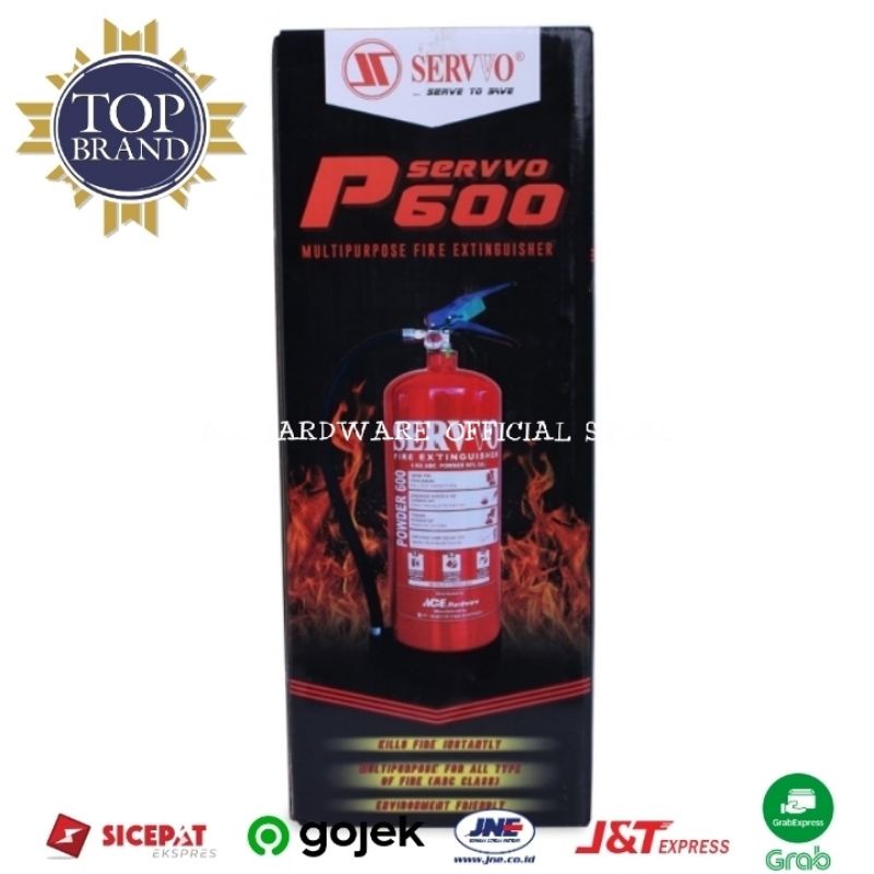 Jual Servvo Alat Pemadam Api Abc Powder 6 Kg - Merah | Shopee Indonesia