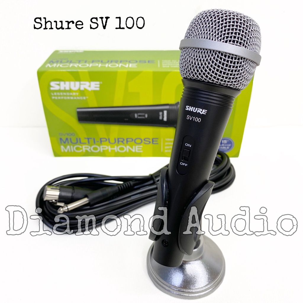 Jual Mic Kabel Shure Sv100 Original Microphone Cable 4 Meter Sv 100 ...
