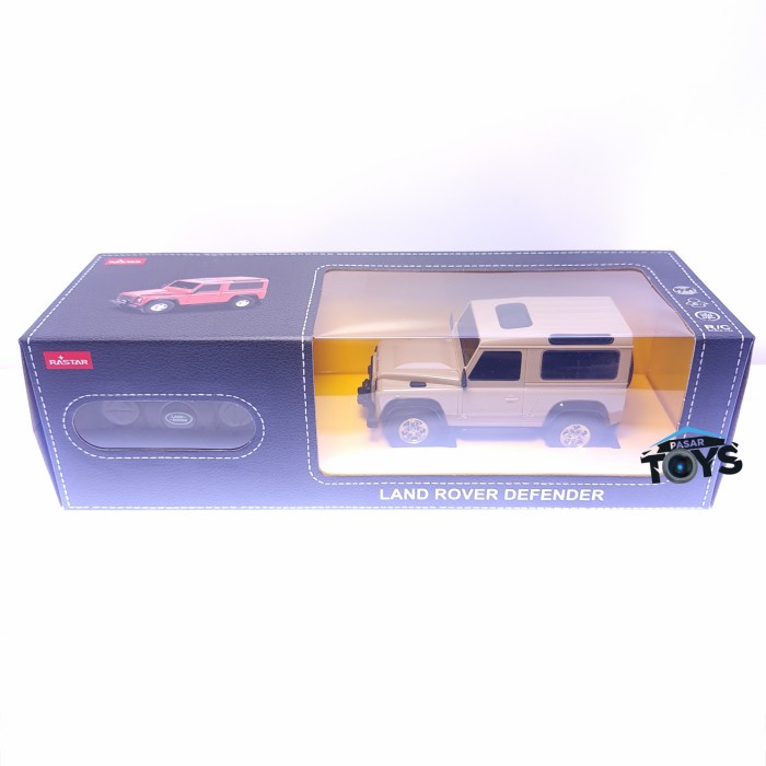 Jual Land Rover Defender Remote Control Car RC 2.4Ghz 1:24 Rastar ...