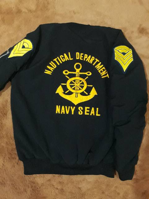 Jual Jaket jangkar jaket pelaut jaket pelayaran jaket taruna pelayaran ...