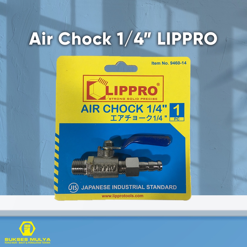 Jual LIPPRO Kran Angin Kompresor 9460-14 - Air Chock - Air Chuck ...