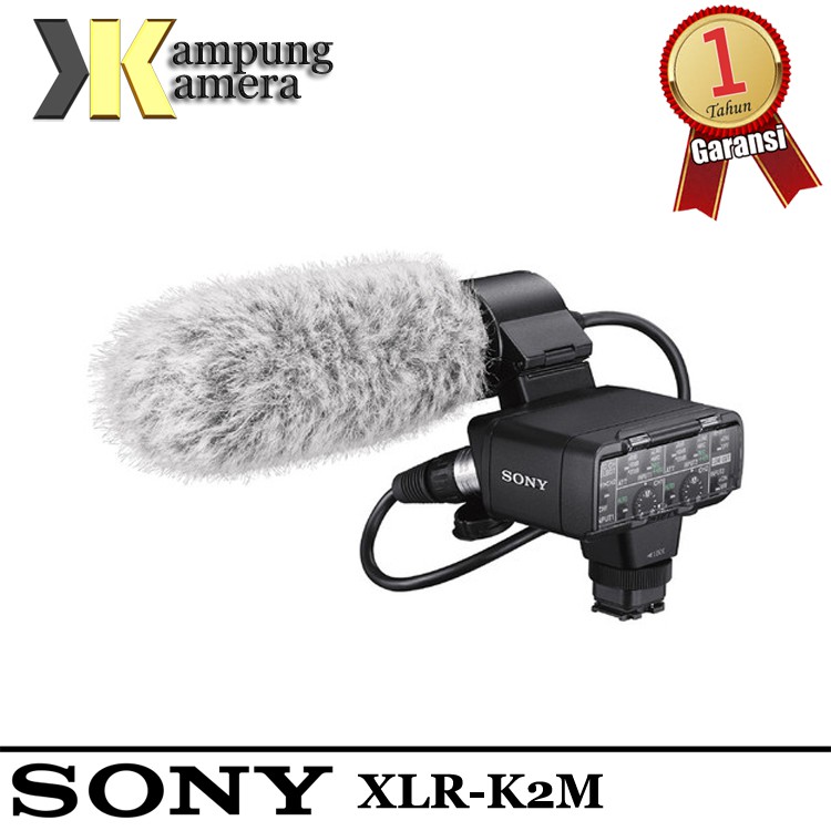 Jual Sony XLR-K2M XLR Adapter Kit with Microphone Garansi Resmi Sony ...