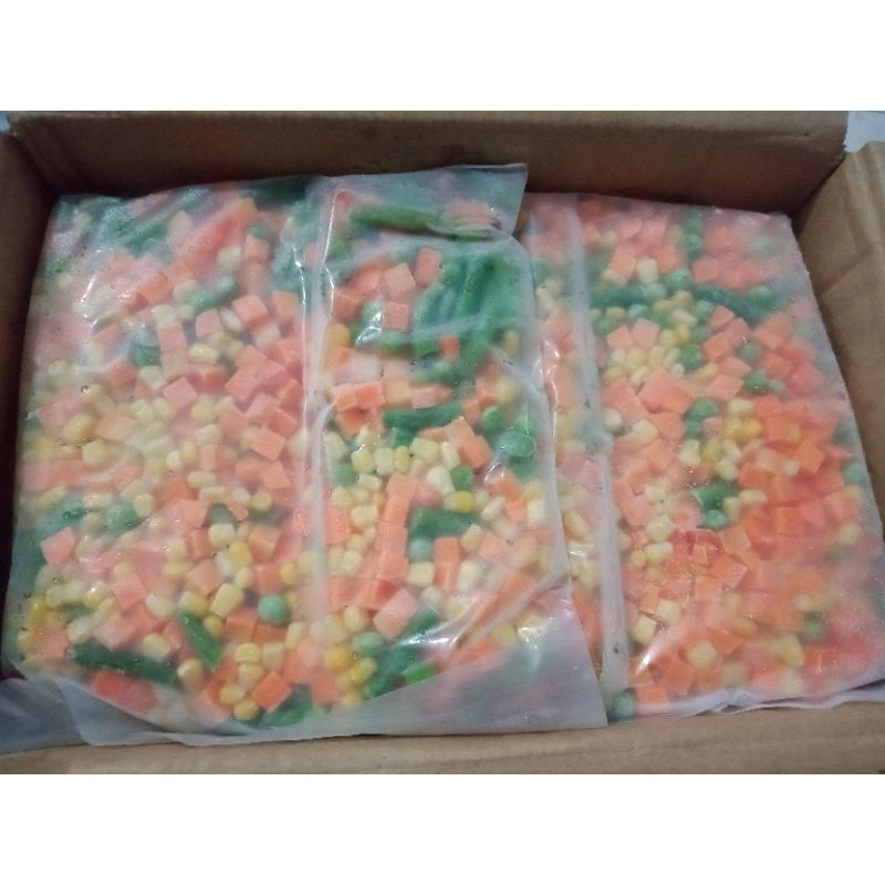 Jual Mix Vegetable Frozen Import / Sayur Campur Beku | Shopee Indonesia