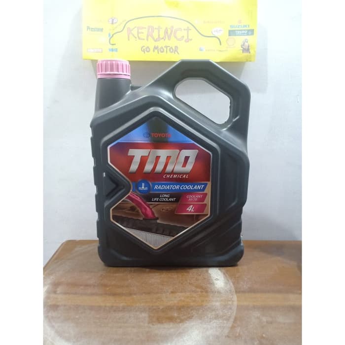 Jual AIR RADIATOR COOLANT TMO 4L GALON MERAH PINK - COOLANT RADIATOR ...