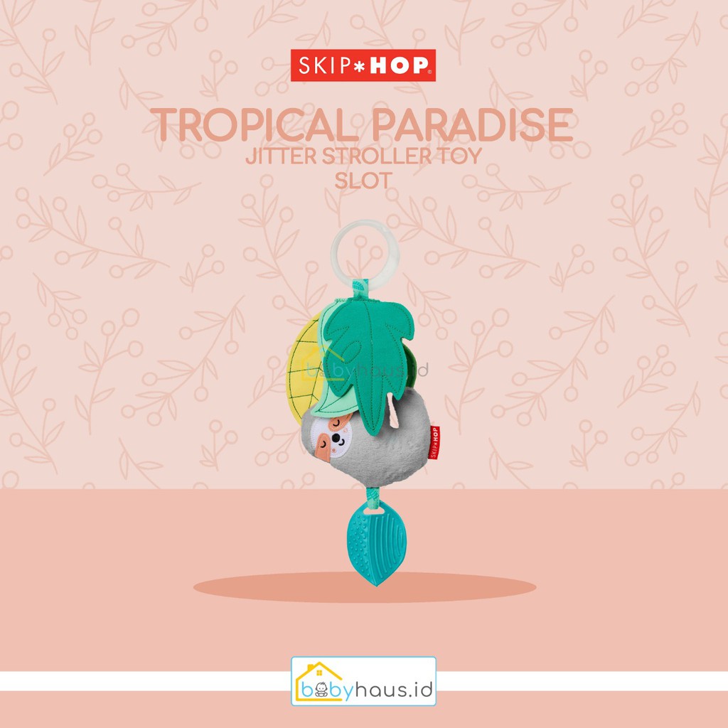 Jual SKIP HOP - TROPICAL PARADISE JITTER SLOTH | Shopee Indonesia