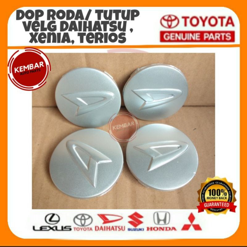 Jual dop roda Xenia/ dop roda Terios/ tutup velg Xenia / tutup velg ...