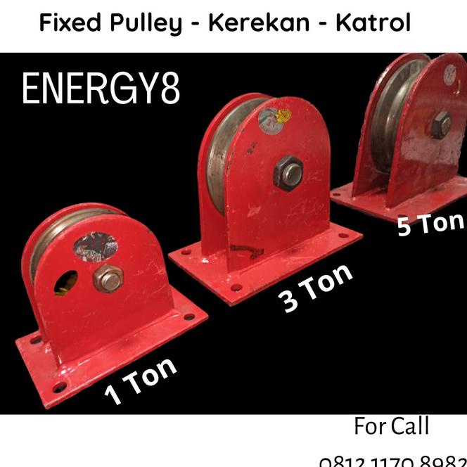 Jual Fixed Pulley - Kerekan Katrol - Katrol Pulley Tetap - 3 Ton ...