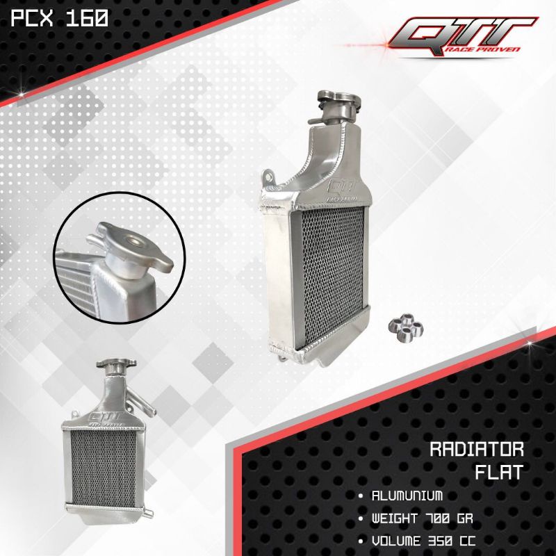 Jual RADIATOR QTT HONDA PCX 160 VARIO 160 ADV 160 QTT RACING BAHAN ...