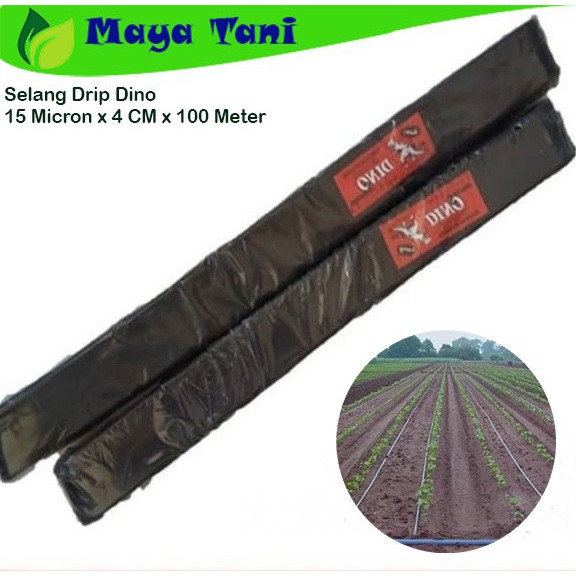Jual Selang Irigasi Drip Dino 15 Mikron X 100 Meter | Shopee Indonesia