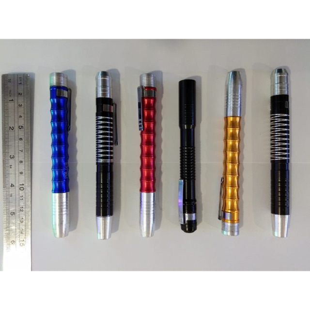 Jual Senter pen light / senter batu cincin | Shopee Indonesia