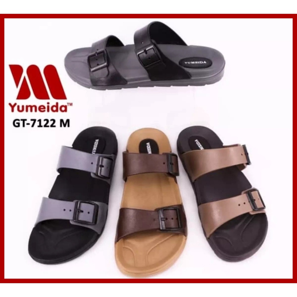 Jual SENDAL SELOP PRIA GT-7122-2M YUMEDA | Shopee Indonesia