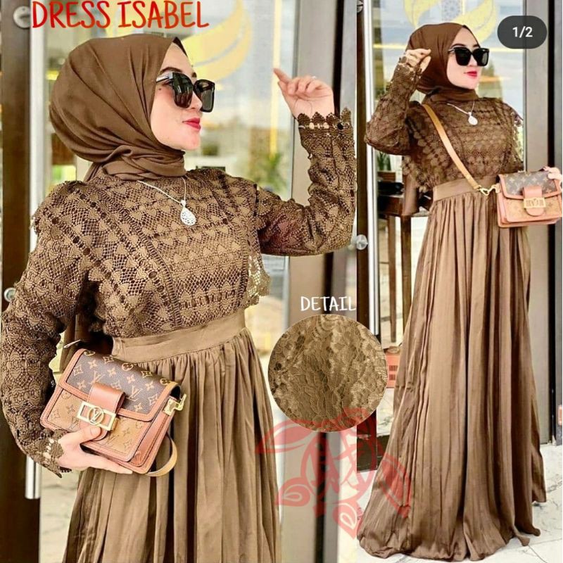 Jual BUTIK - Busana Muslim Gamis Murah Gaun Pesta Muslimah Baju Pesta Wanita Kondangan Mewah ...