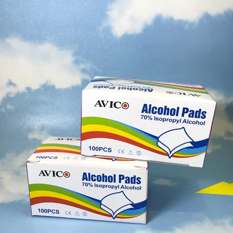 Jual Avico Alcohol Pad - tissue 70% alcohol 100pcs | Shopee Indonesia