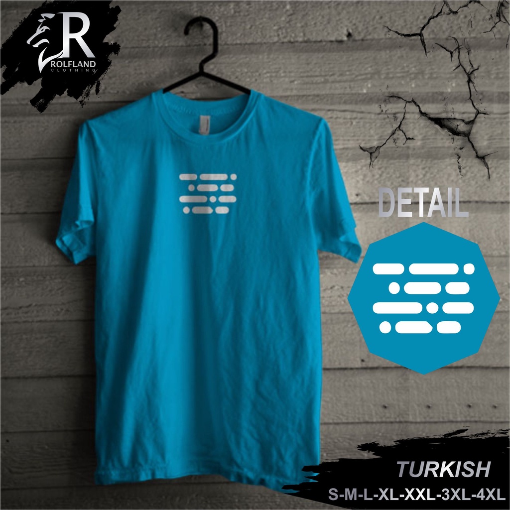 Jual Kaos Pria Murah Distro Keren Polos Jumbo XXL Dewasa Motif Brich Turkish Bahan Adem Nyaman ...
