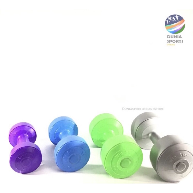 Jual Dumble Barbel Dumbel 1kg (kualitas premium) 2kg 3kg 4kg 5kg ...
