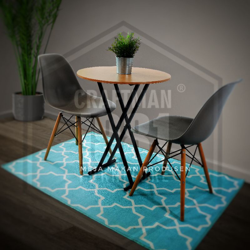 Jual Meja Bar Meja Bulat d60 Meja kopi Meja Cafe Meja Makan Meja Laptop ...