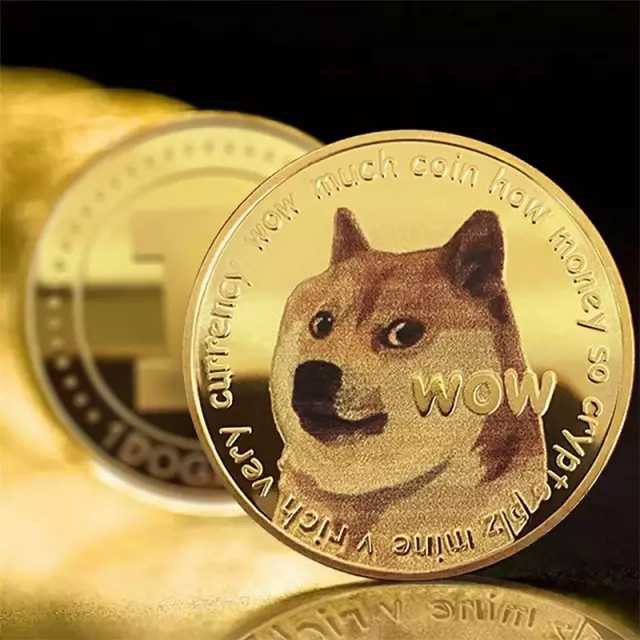Jual Dogecoin Doge Gold Plated Fisik Koleksi Pajangan Souvenir Gift ...