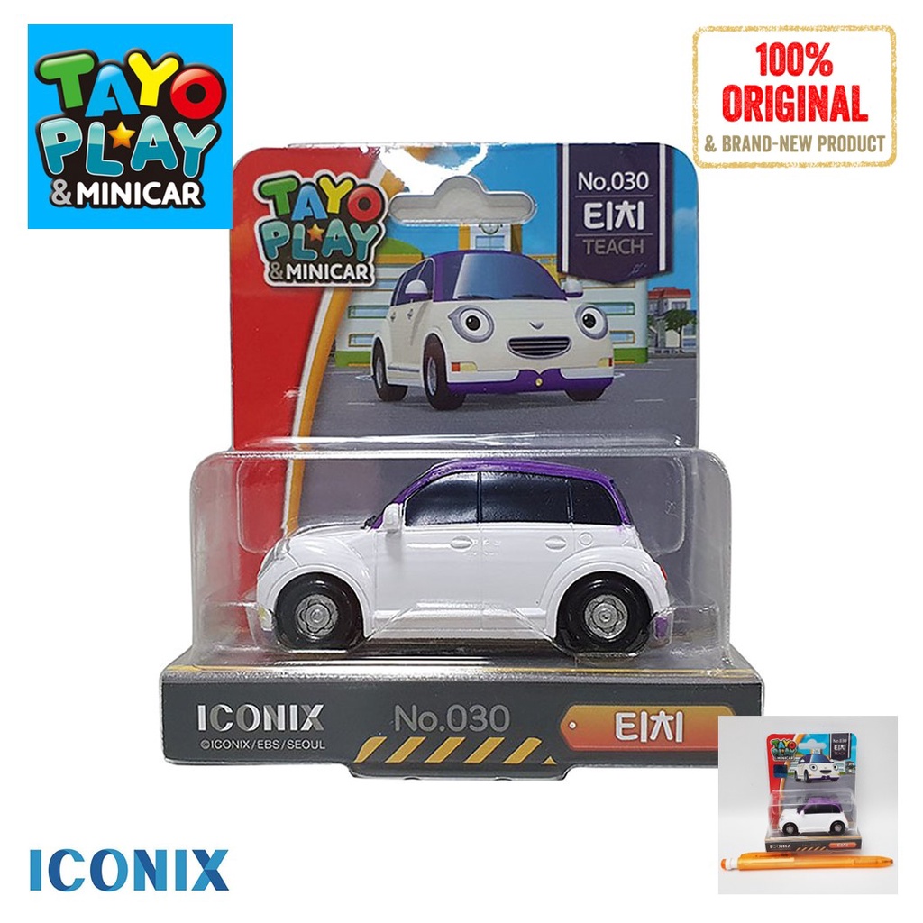 Jual Iconix Tayo The Little Bus Play Minicar Teach Korean Toys ...