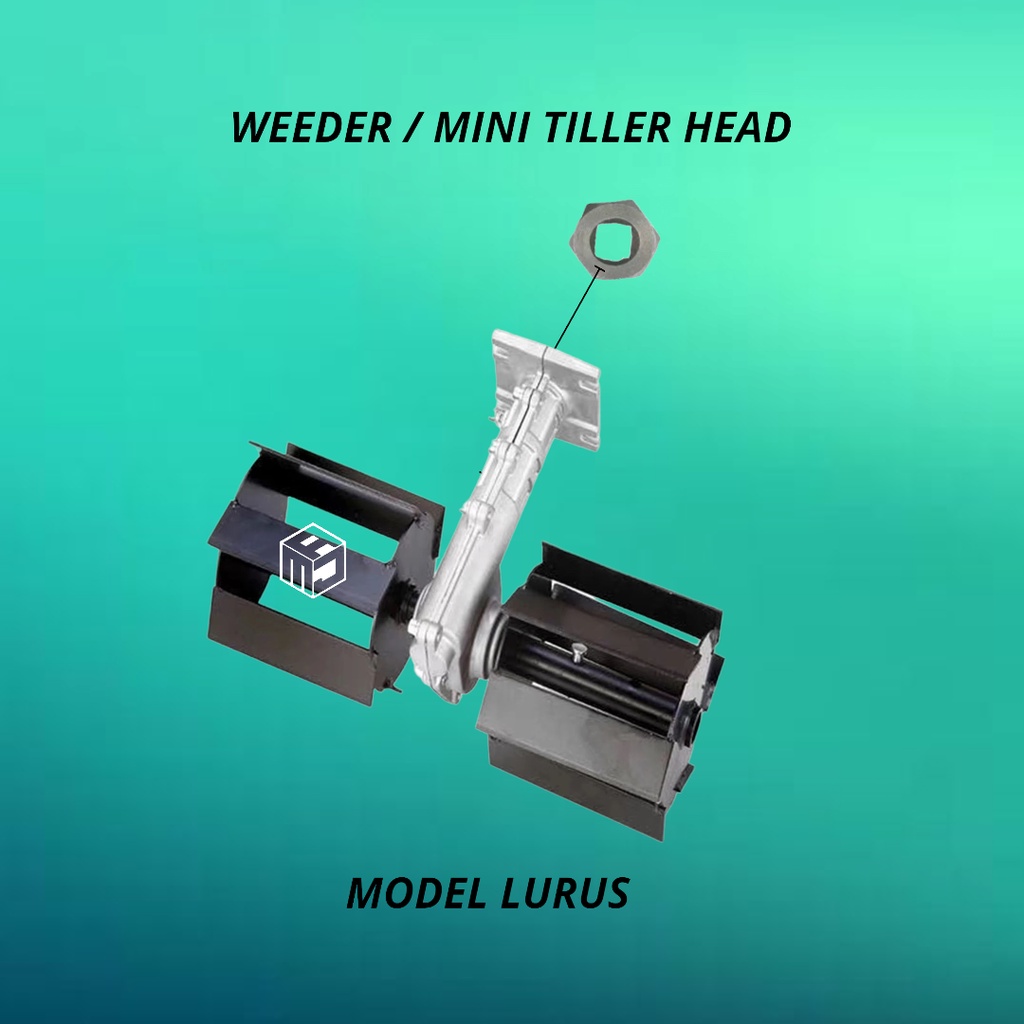 Jual Alat Penggembur Tanah Mini Tiller Alat Penyiang Gulma TILLING HEAD ...