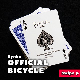 Jual KARTU REMI BICYCLE RIDER BACK PLAYING CARDS WARNA BIRU | Shopee ...