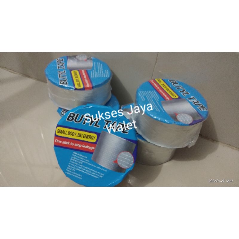 Jual Tambal lem panci bocor serbaguna - lakban almunium foil | Shopee ...