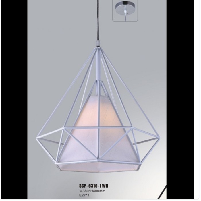 Jual lampu gantung minimalis SCP-6310-1 - Putih | Shopee Indonesia