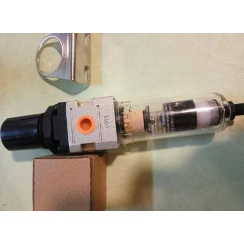 Jual AIR FILTER Regulator Tabung Gas ANGIN + auto Drain ukuran 1/4 ...