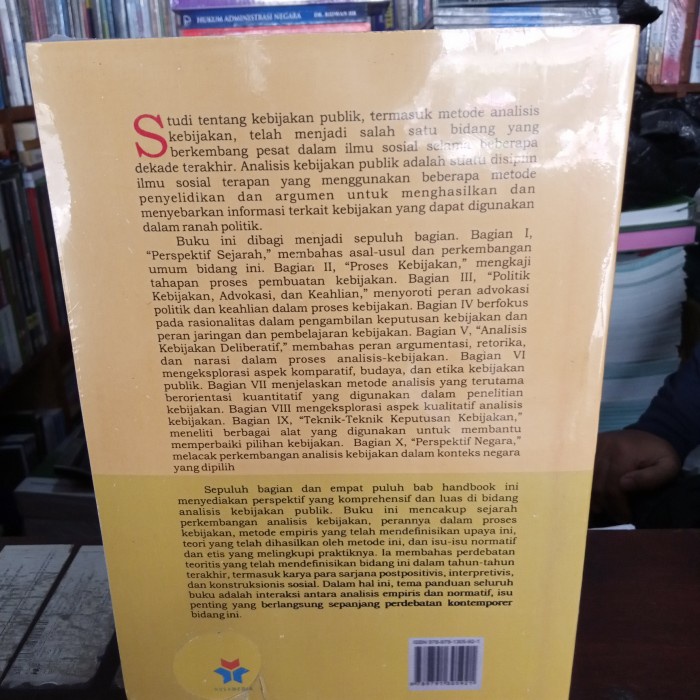 Jual buku handbook analisis kebijakan publik | Shopee Indonesia Jual buku handbook analisis kebijakan publik | Shopee Indonesia
