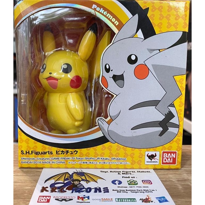 Jual BANDAI S.H.FIGUARTS POKEMON - PIKACHU SHFIGUARTS SHF SKALA FIGMA ...