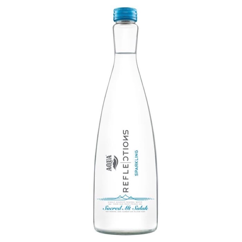 Jual Aqua Reflections Sparkling Water 750ml Air Mineral Botol Beling ...