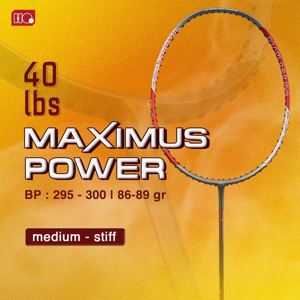 Jual Raket Badminton Hiqua Maximus Power Raket Badminton HQ Maximus ...
