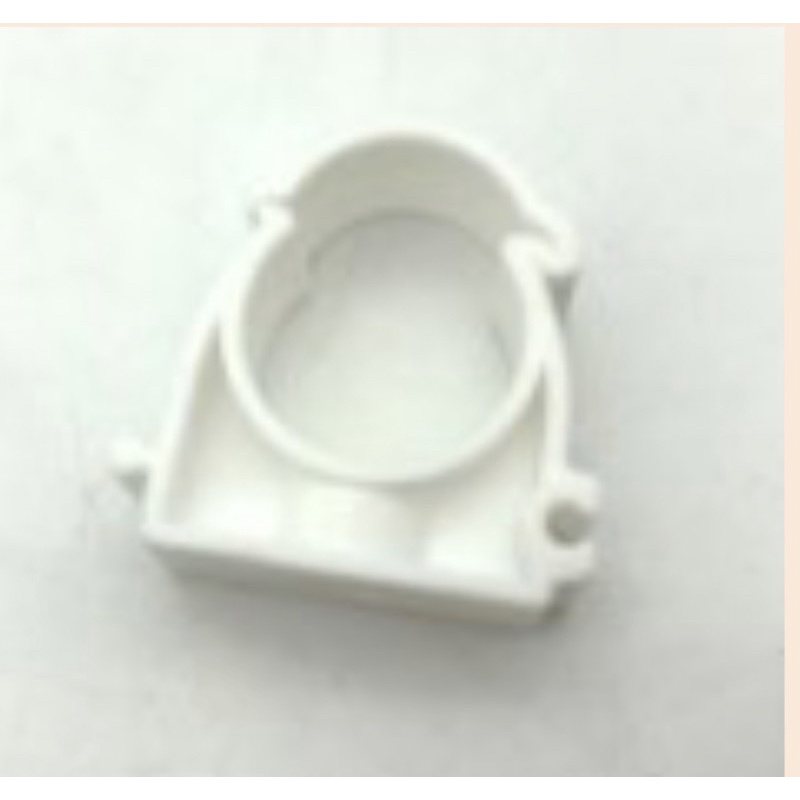 Jual KLEM O PVC PIPA BULAT PIPE CLAMP 25MM CONDUIT 3/4 PLASTIK KLIP ...