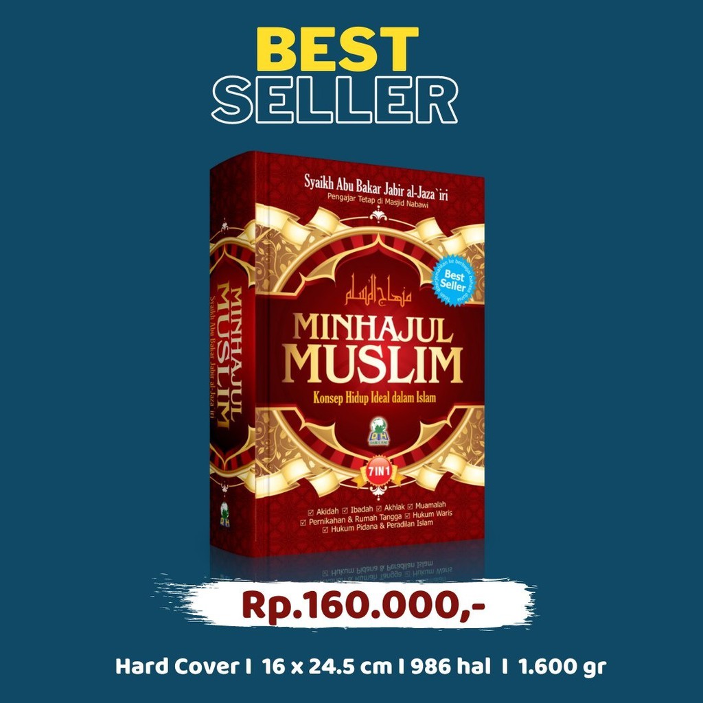 Jual Buku MINHAJUL MUSLIM Konsep Hidup Ideal Dalam Islam | Shopee Indonesia