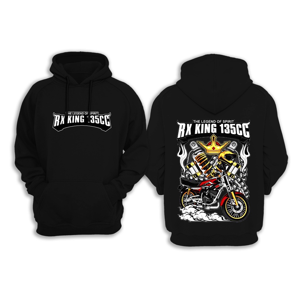 Jual SWEATER JAKET HOODIE RX KING / HOODIE JUMPER MOTOR RX KING DISTRO ...