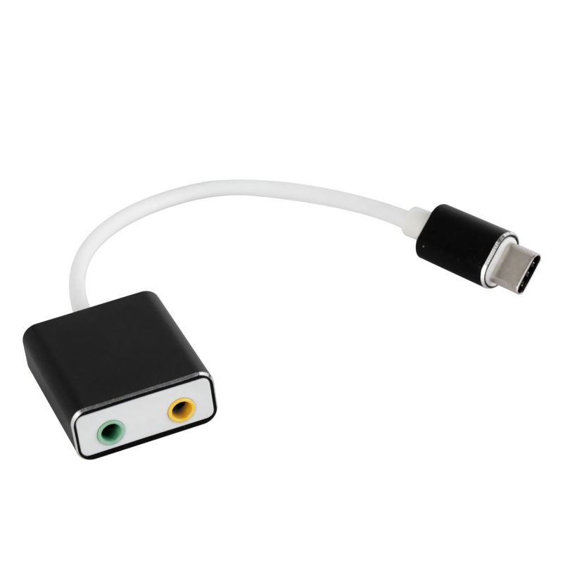 Jual USB-C Audio Adapter Card Type-C to 3.5mm Earphone Jack USB 3.1 ...
