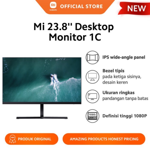 Jual dikakitakamu Mi 23.8 Inch Desktop Monitor 1C NEW | Shopee Indonesia