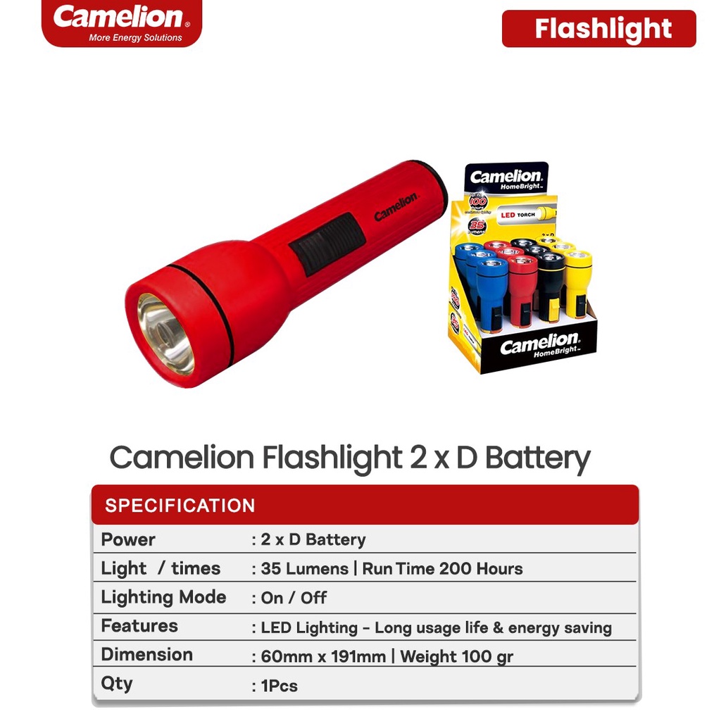 Jual Camelion Flashlight FL1L2D - Senter LED | Shopee Indonesia