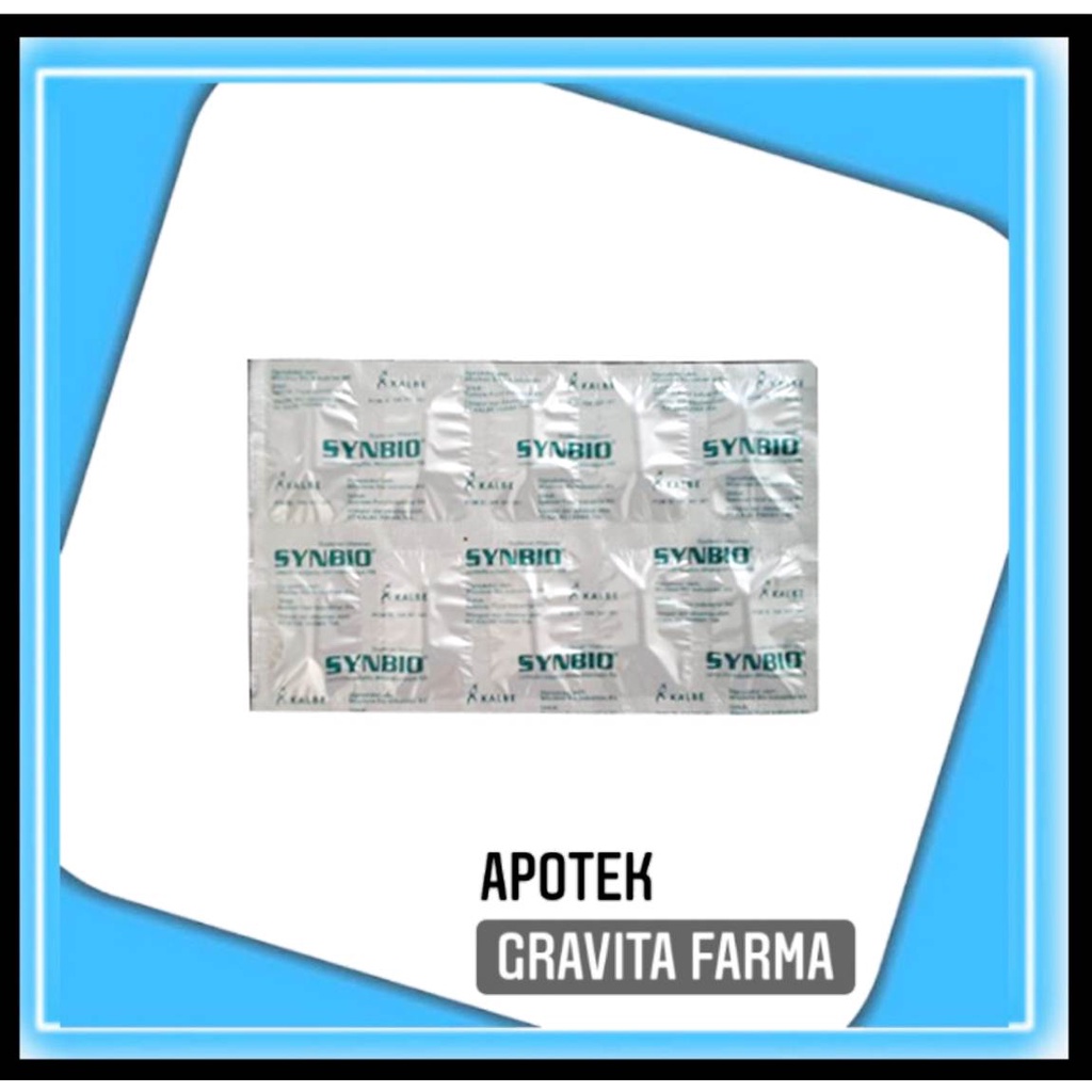 Jual Synbio kapsul probiotik prebiotik - jual per strip isi 10 kapsul ...