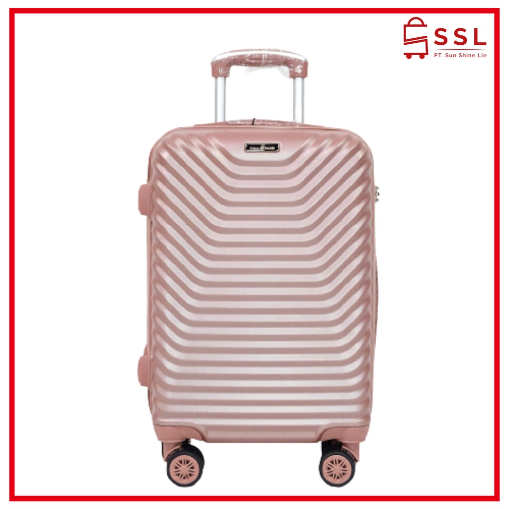 Jual KOPER ZL 020B ONE COLOUR PREMIUM SIZE 24 INCH RODA PUTAR KOPER ...