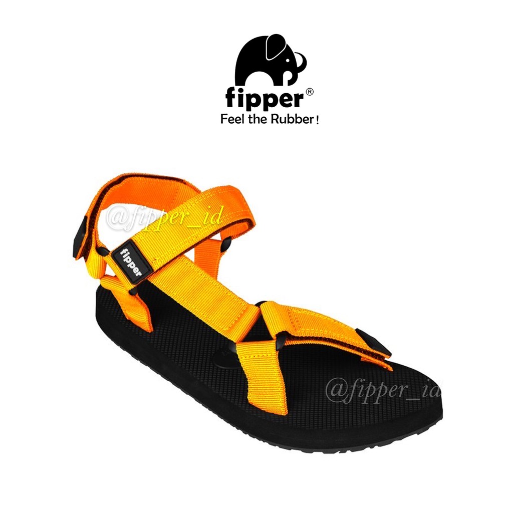Jual Fipper - Trekker Black | Shopee Indonesia
