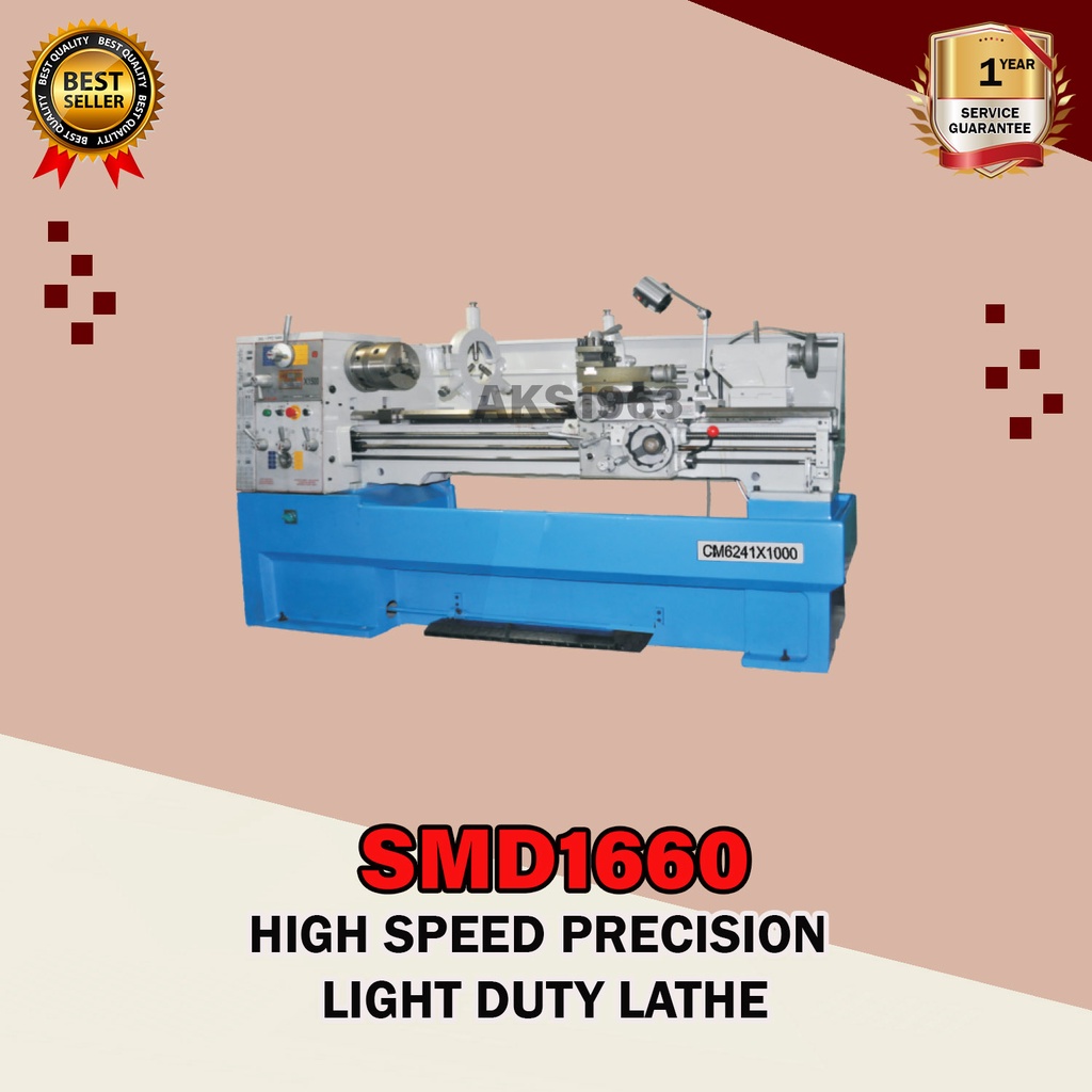 Jual Mesin Bubut Besi 1500 mm High Speed Precision Lathe Machine ...