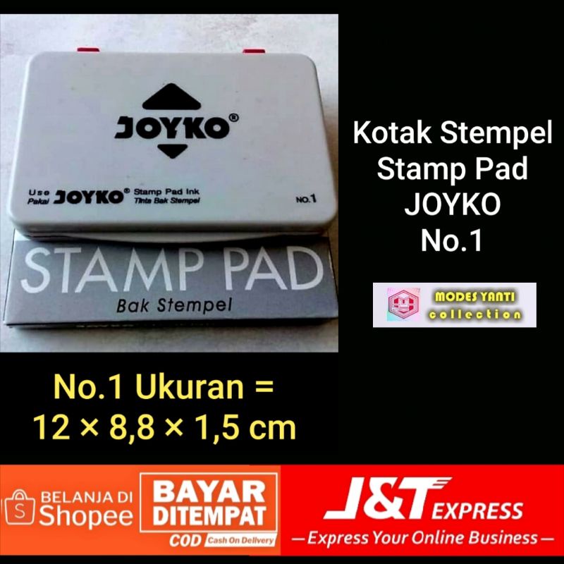 Jual kotak stempel / stamp pad joyko no.1 | Shopee Indonesia