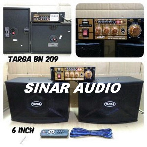 Jual Paket Sound System Targa BN209 Home Theater Karaoke | Shopee Indonesia