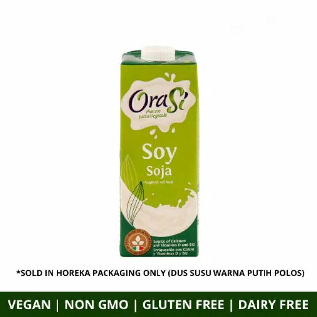 Jual Orasi Soy Soya Milk 1L / Soy Drink / Horeka Pack / Minuman Susu ...