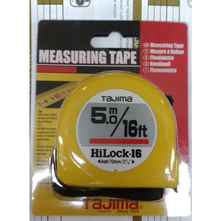 Jual Meteran Tajima 5 Meter / Measuring Tape Tajima | Shopee Indonesia