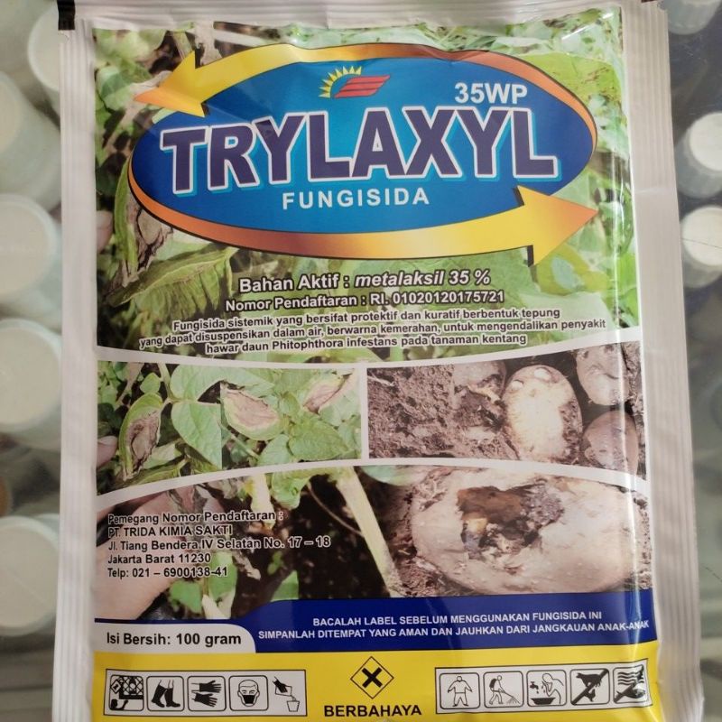 Jual FUNGISIDA TRILAXYL 35 WP SPECIALIS PENYAKIT JAMUR BACTERI LAYU ...